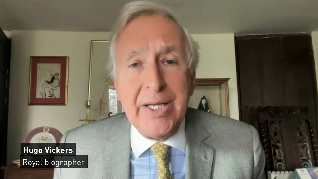 Hugo Vickers: Queen ‘in very good shape’ - video Dailymotion