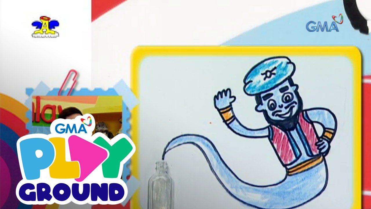Art Angel: Genie in a bottle drawing with Pintado - video Dailymotion