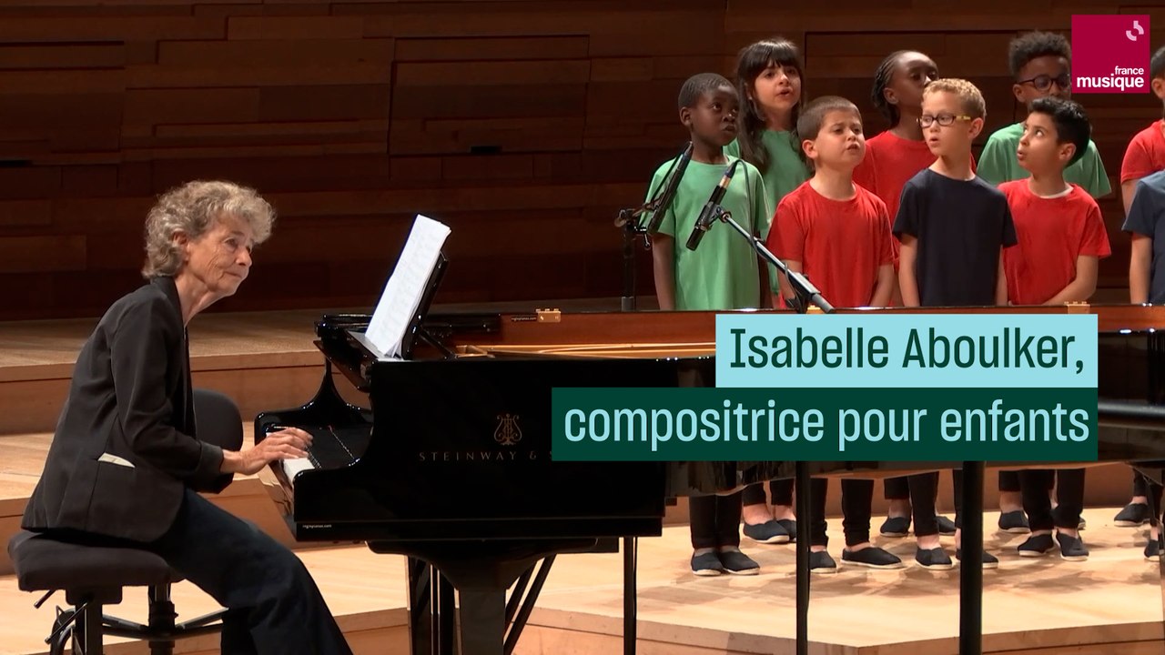 Isabelle Aboulker, compositrice pour enfants - Vidéo Dailymotion
