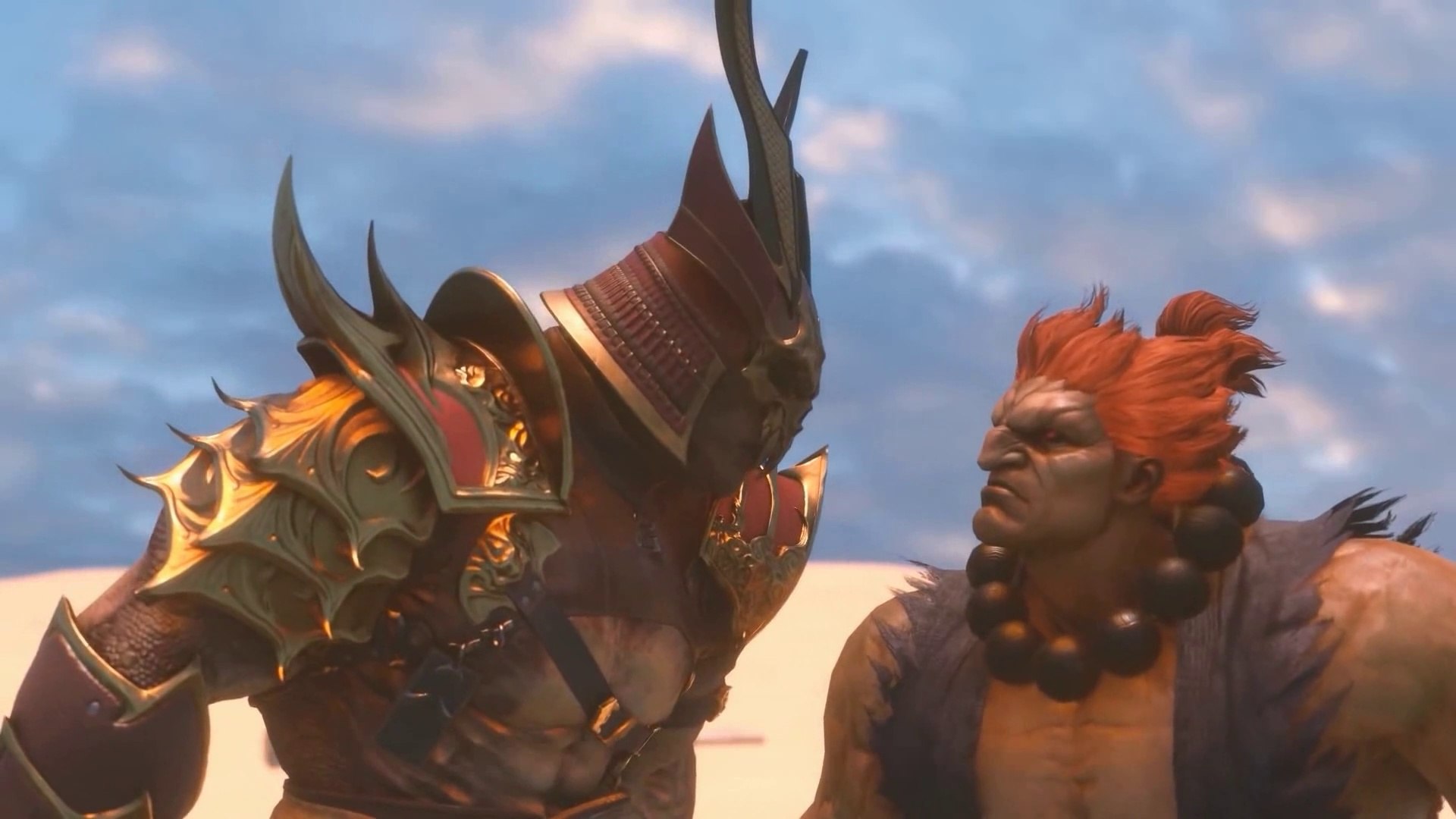Shao Kahn Vs Akuma