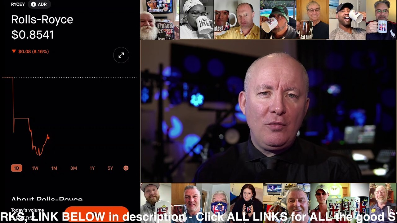 Rolls-Royce RYCEY Stock - LIVE SCALP TRADING - The Day Trader - video ...