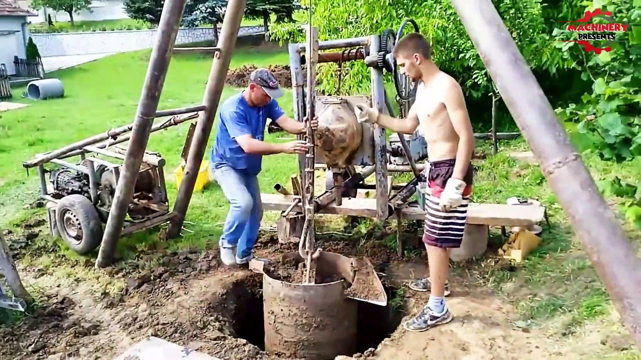 How to Dig a Water Well Using an Excavator Attachment - This Method is ...