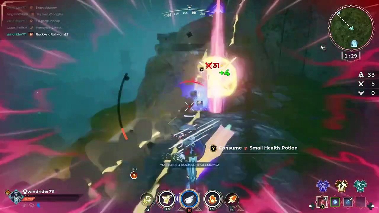 Spellbreak BR Casual Gameplay: Fire, Wind, Flight Combo - video Dailymotion