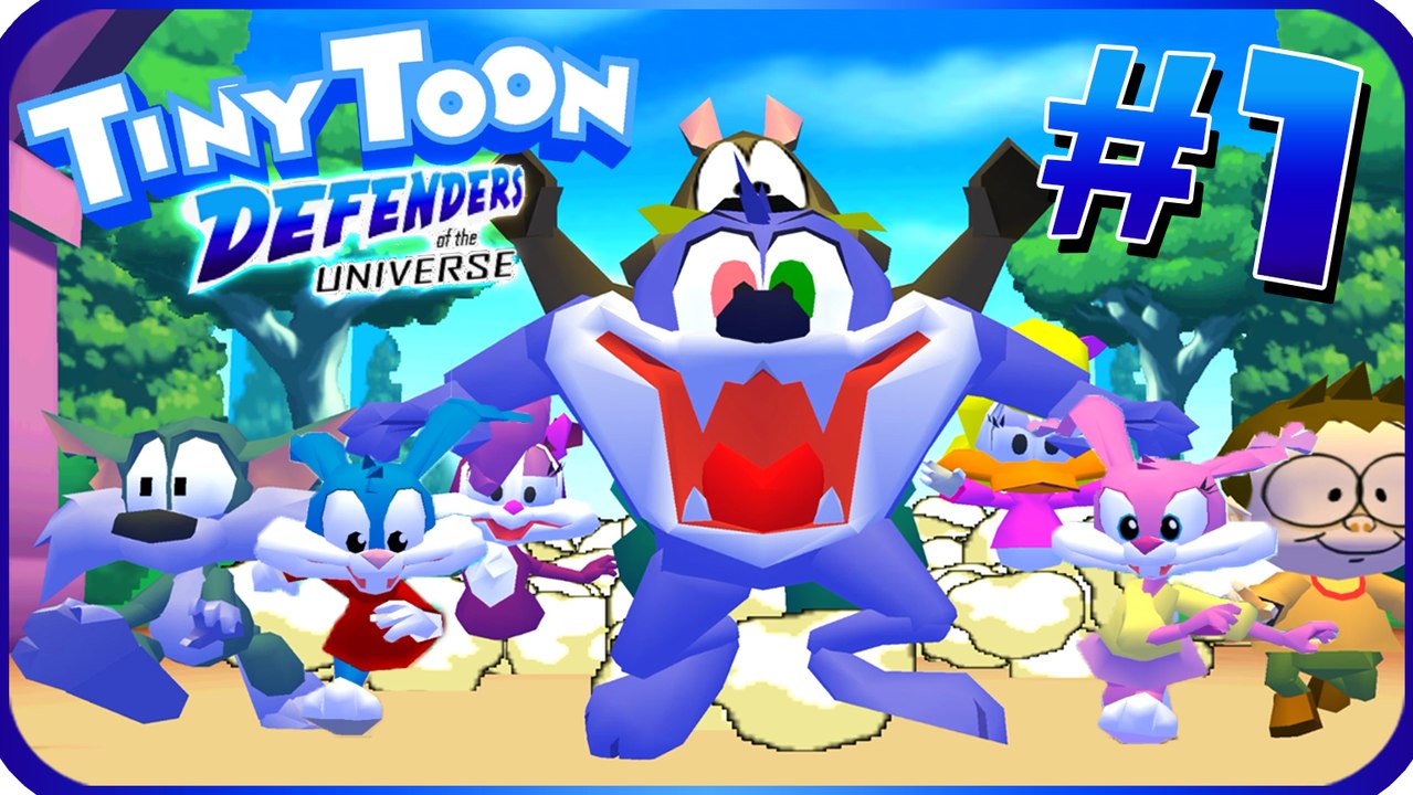 Tiny Toon Adventures: Defenders of the Universe Walkthrough Part 1 (PS2 ...
