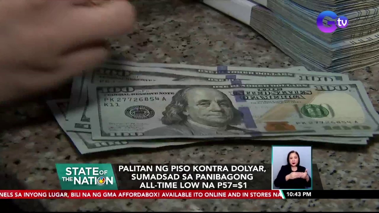 Palitan ng Piso kontra Dolyar, sumadsad sa panibagong all-time low na ...