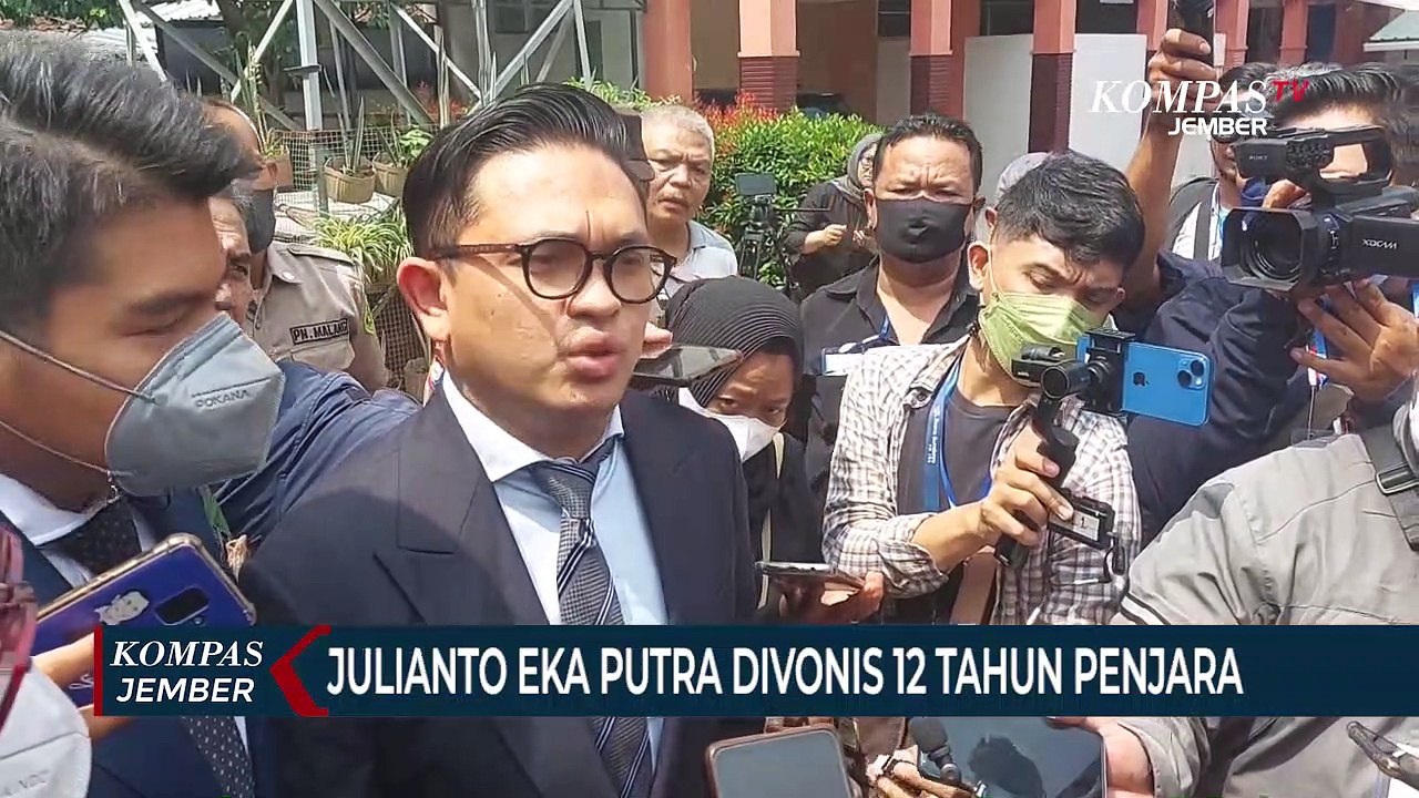 Divonis 12 Tahun Penjara, Julianto Eka Putra Ajukan Banding - Video Dailymotion