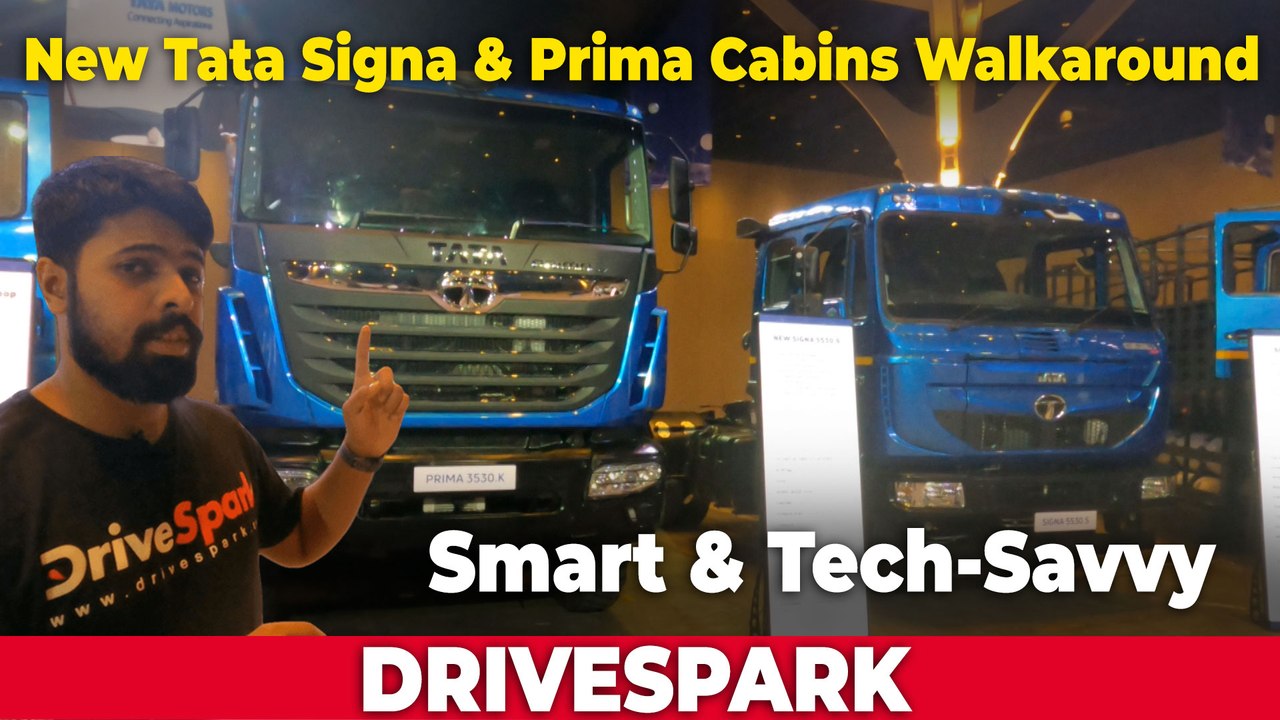 Tata Motors Launches New Signa & Prima Cabins | Smart & Tech-Savvy ...