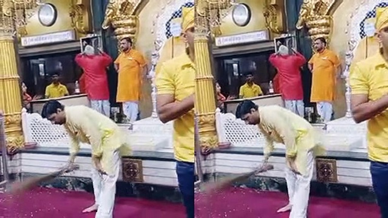 Ramesh Matiala Municipal Councillor darshan in Sai baba mandir - video Dailymotion