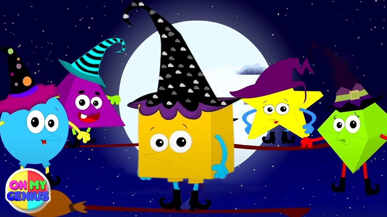 Five Wicked Witches - Halloween Rhyme and Learn Numbers for Kids ...