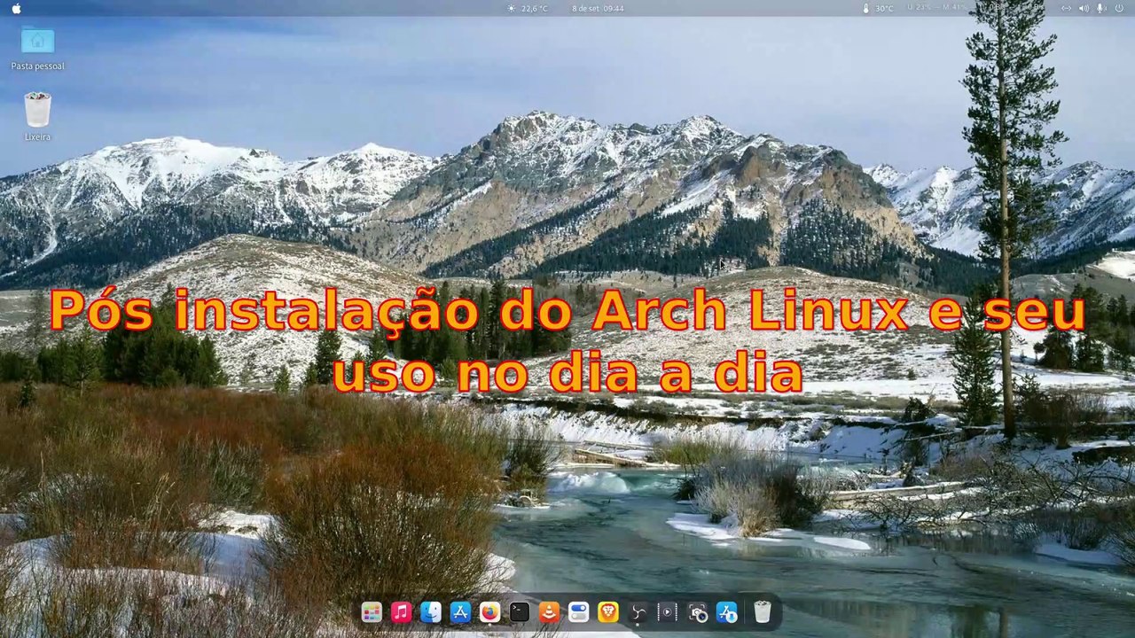 A pós-instalação do Arch Linux e o uso no dia a dia - Vídeo Dailymotion