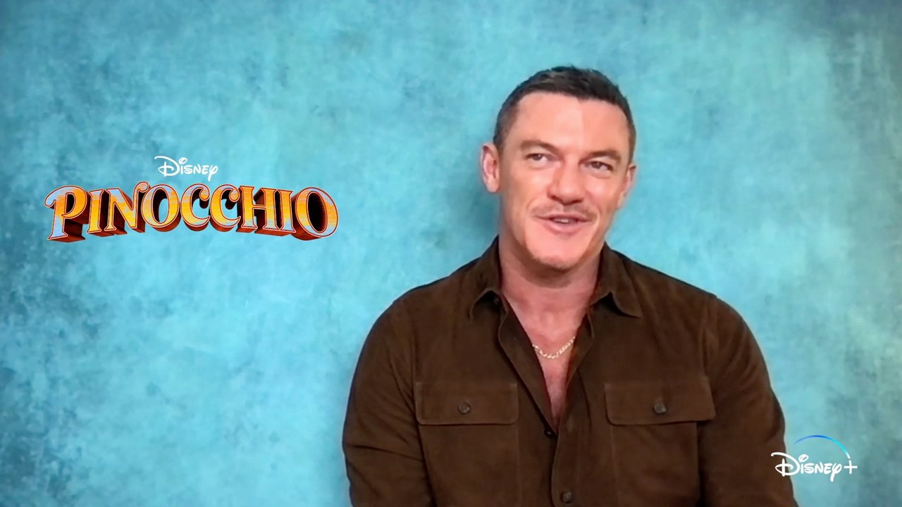 Pinocchio Luke Evans Interview - video Dailymotion