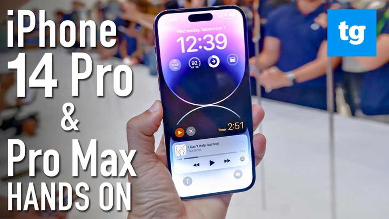 iPhone 14 Pro Max HANDS ON - video Dailymotion