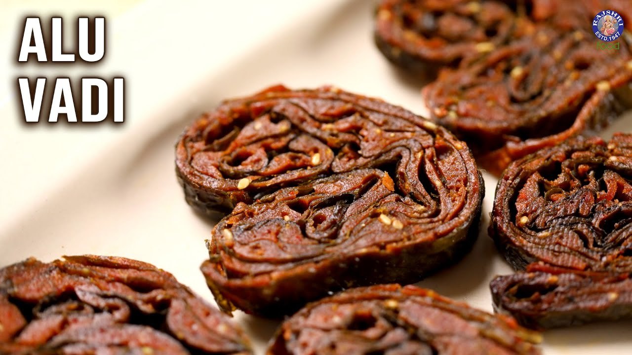 How To Make Tasty Alu Vadi in 5 Steps | Alu Vadi Recipe | Serve In ...