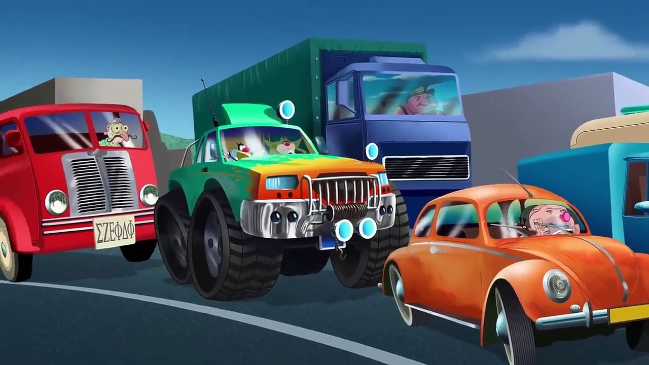 Oggy and the Cockroaches car - the best cartoon for kids - video ...