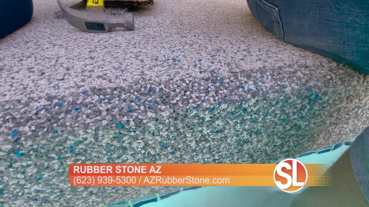 Rubber Stone AZ offers an easy solution for covering ugly concrete ...