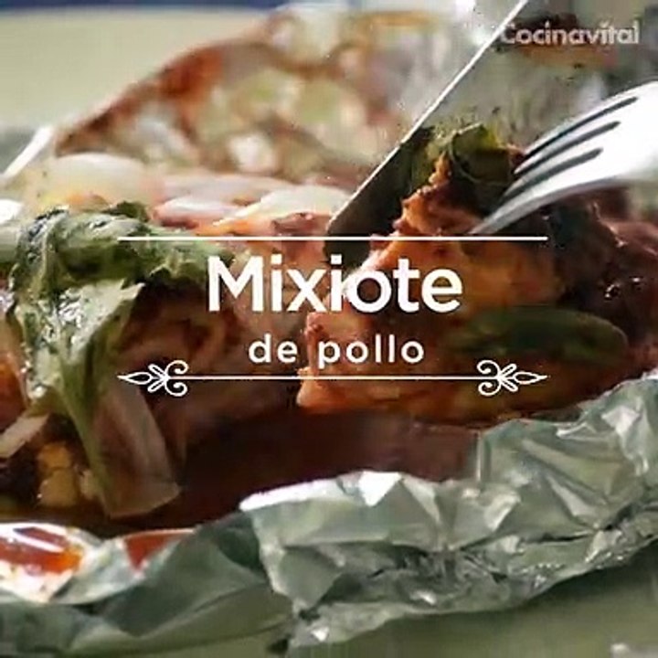Mixiote de pollo con nopales en olla express | Receta mexicana | Cocina ...