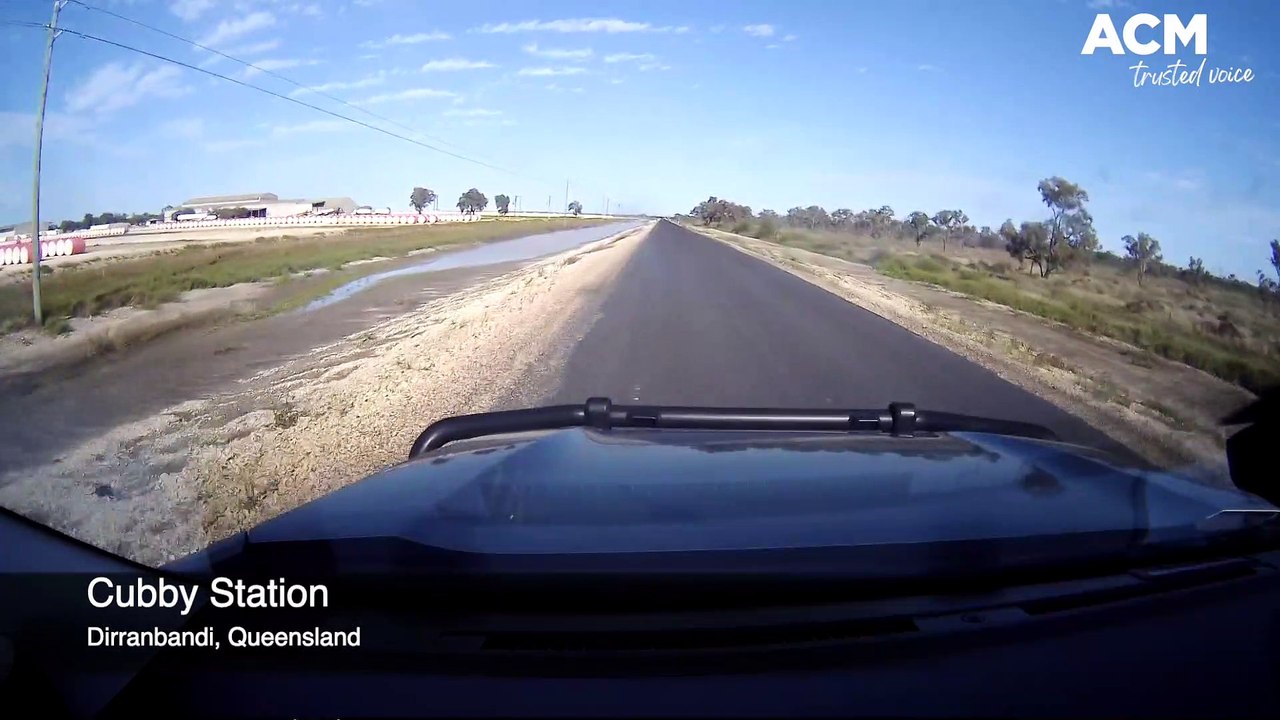 Cubbie Station dashcam footage | Queensland Country Life | 14/09/22 ...