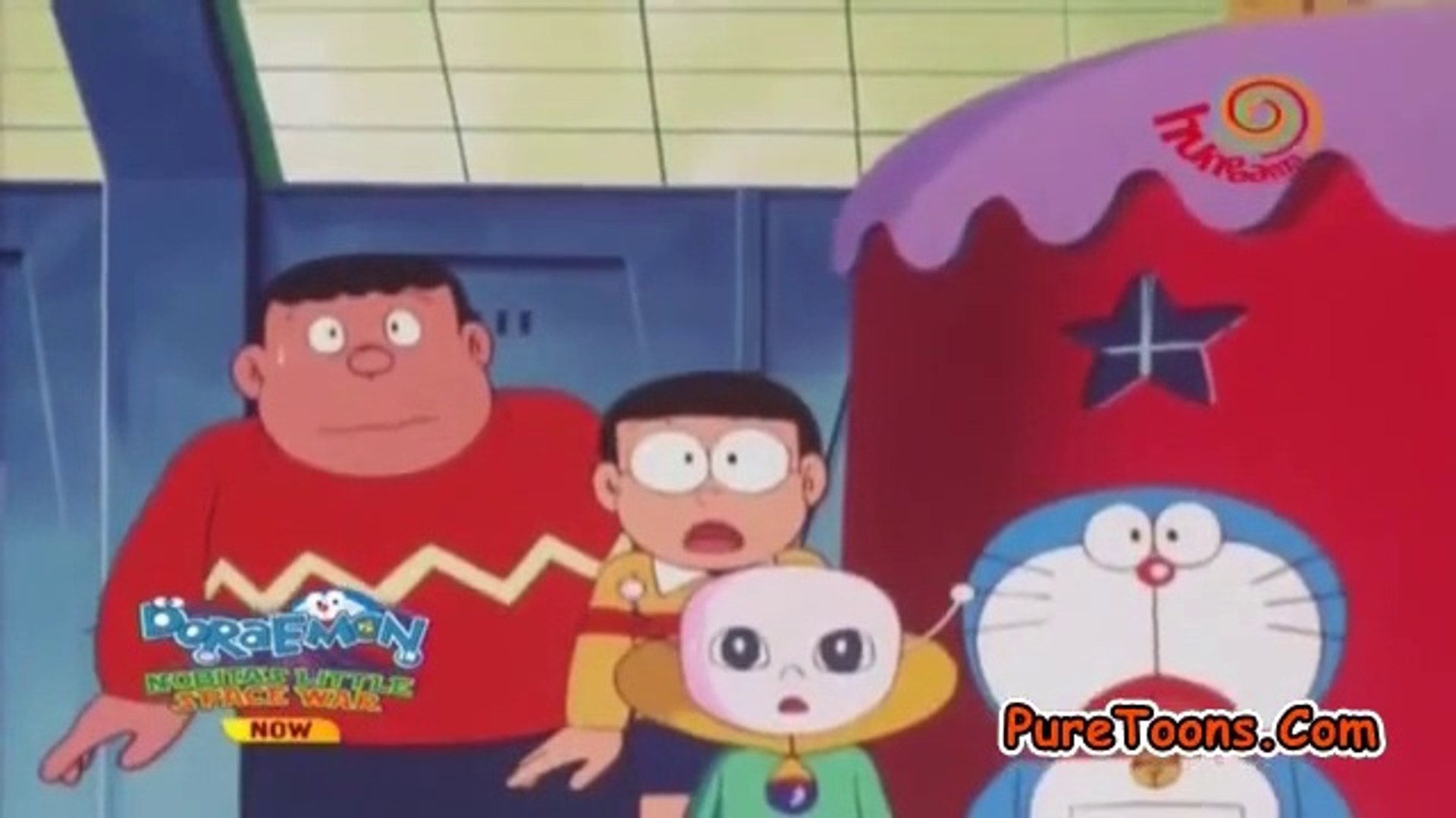 Doraemon And Nobita Little Space War Wallpaper
