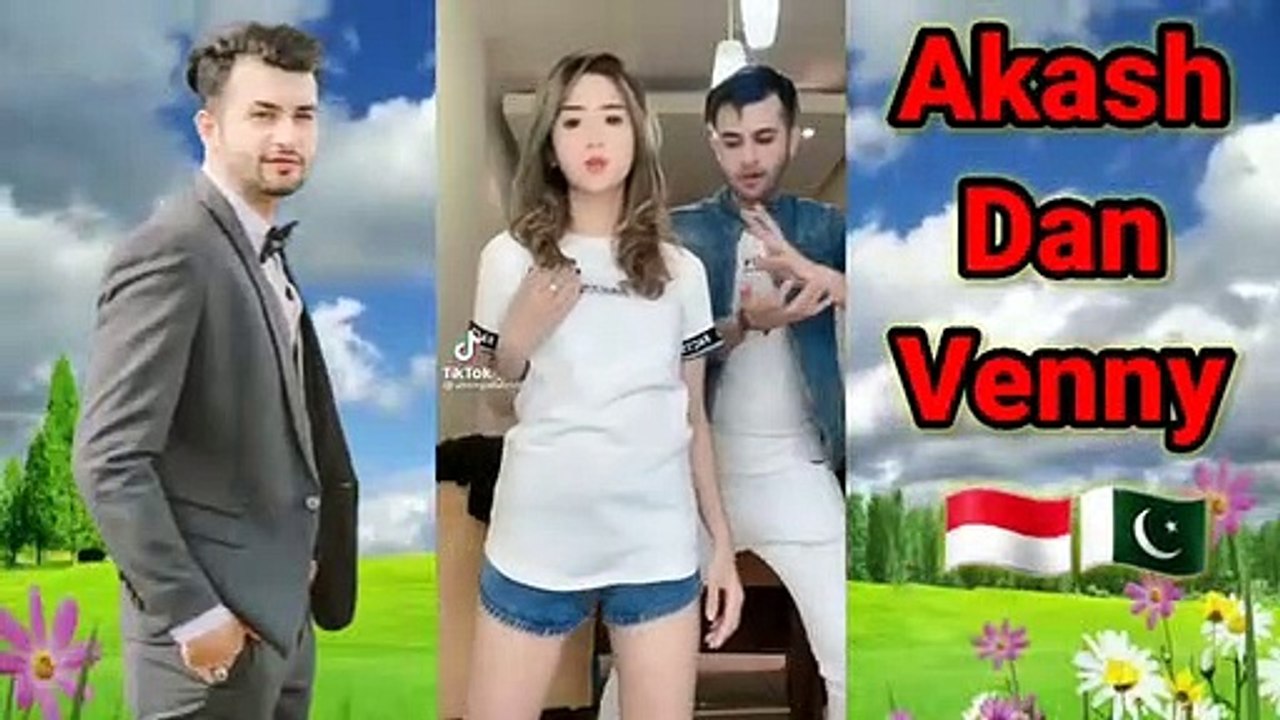 akash_ellahi_dan_venny_alberti_lucu_tiktok_video_2021___Akash_bula ...