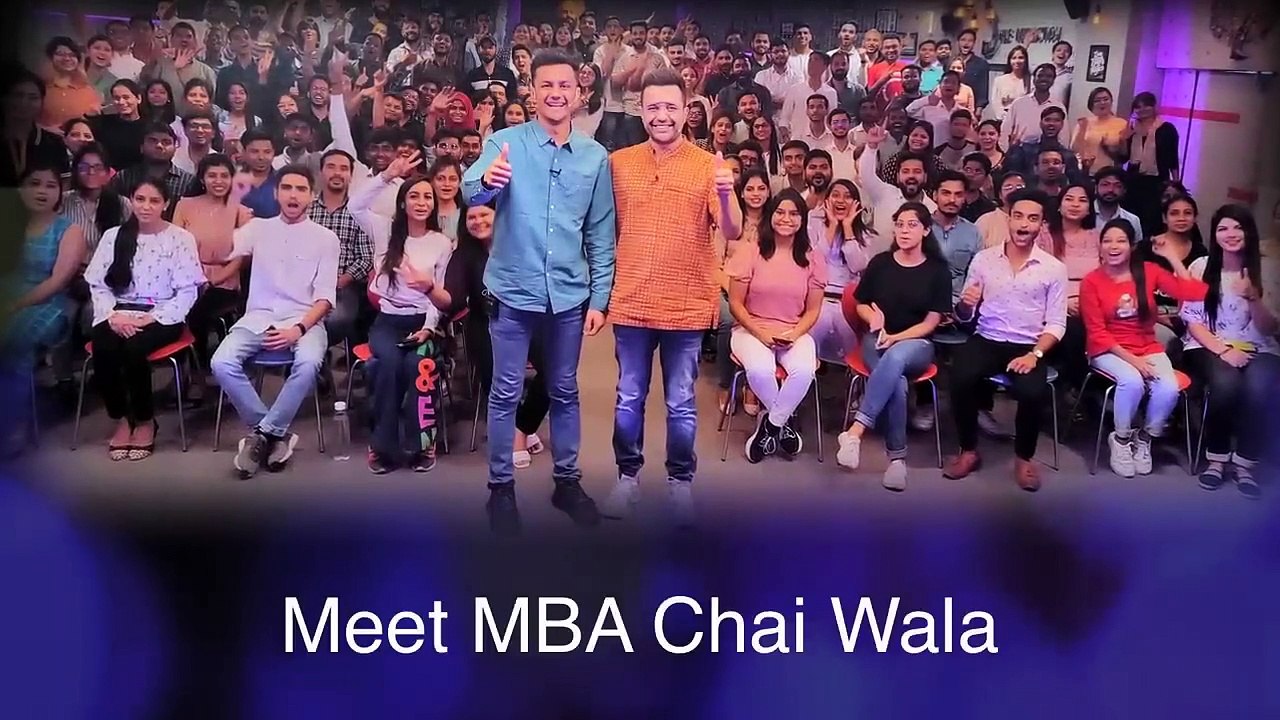 Meet MBA Chai Wala _ Prafull Billore _ - video Dailymotion