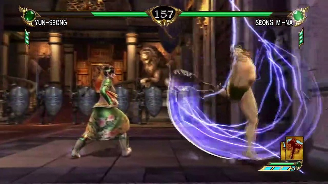 Soulcalibur IV Story Mode - Hong Yun-Seong {Costume 3 "EYE CANDY!} (Jap ...