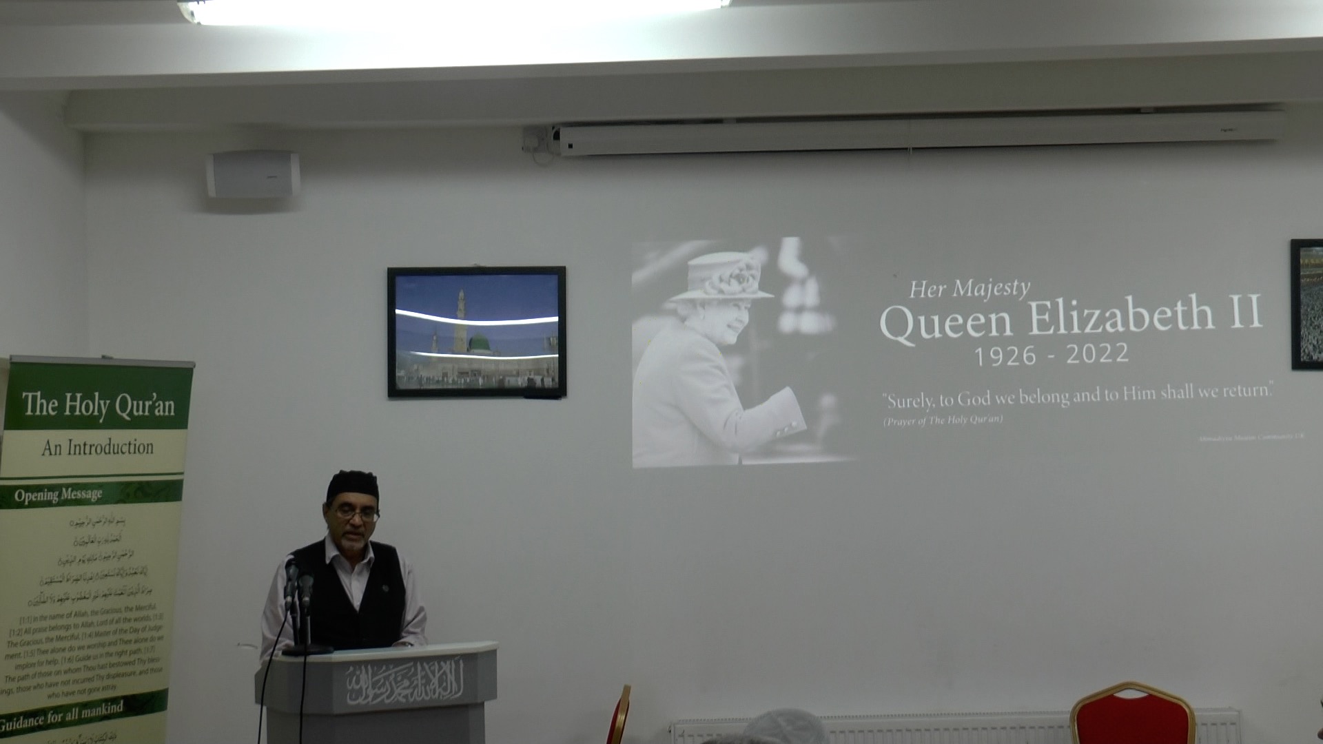 Gillingham mosque holds memorial service for the late Queen Elizabeth II