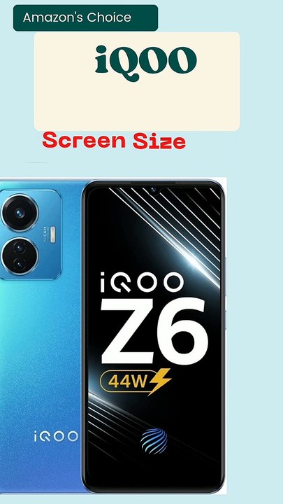 iQOO Z6 44W Review - video Dailymotion