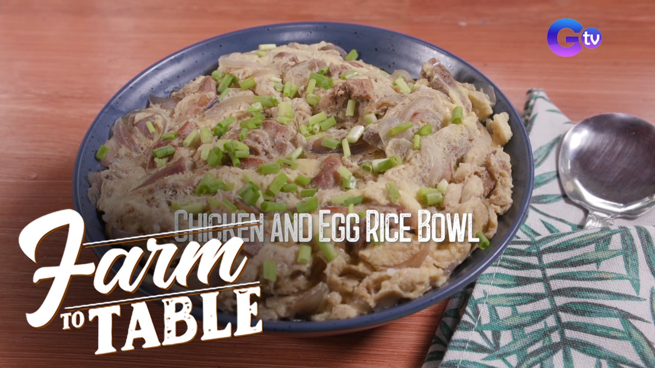Farm to table: Chicken and egg rice bowl - video Dailymotion