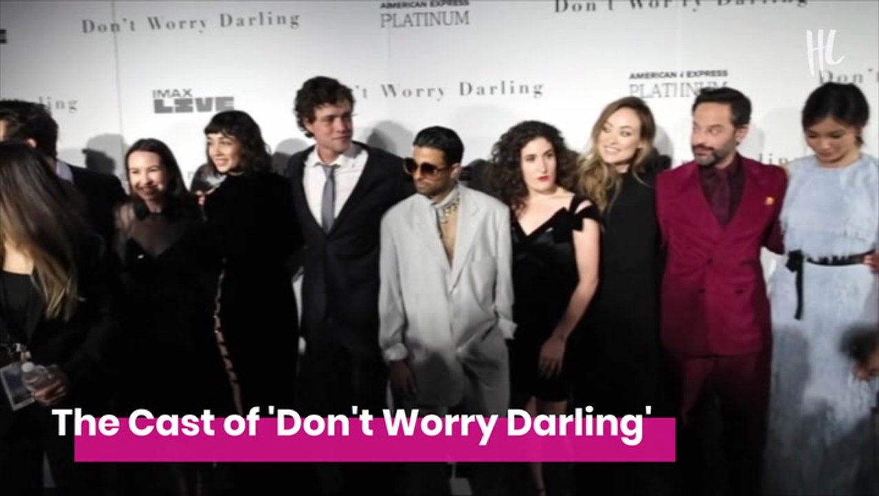 The Cast Of Don't Worry Darling - video Dailymotion