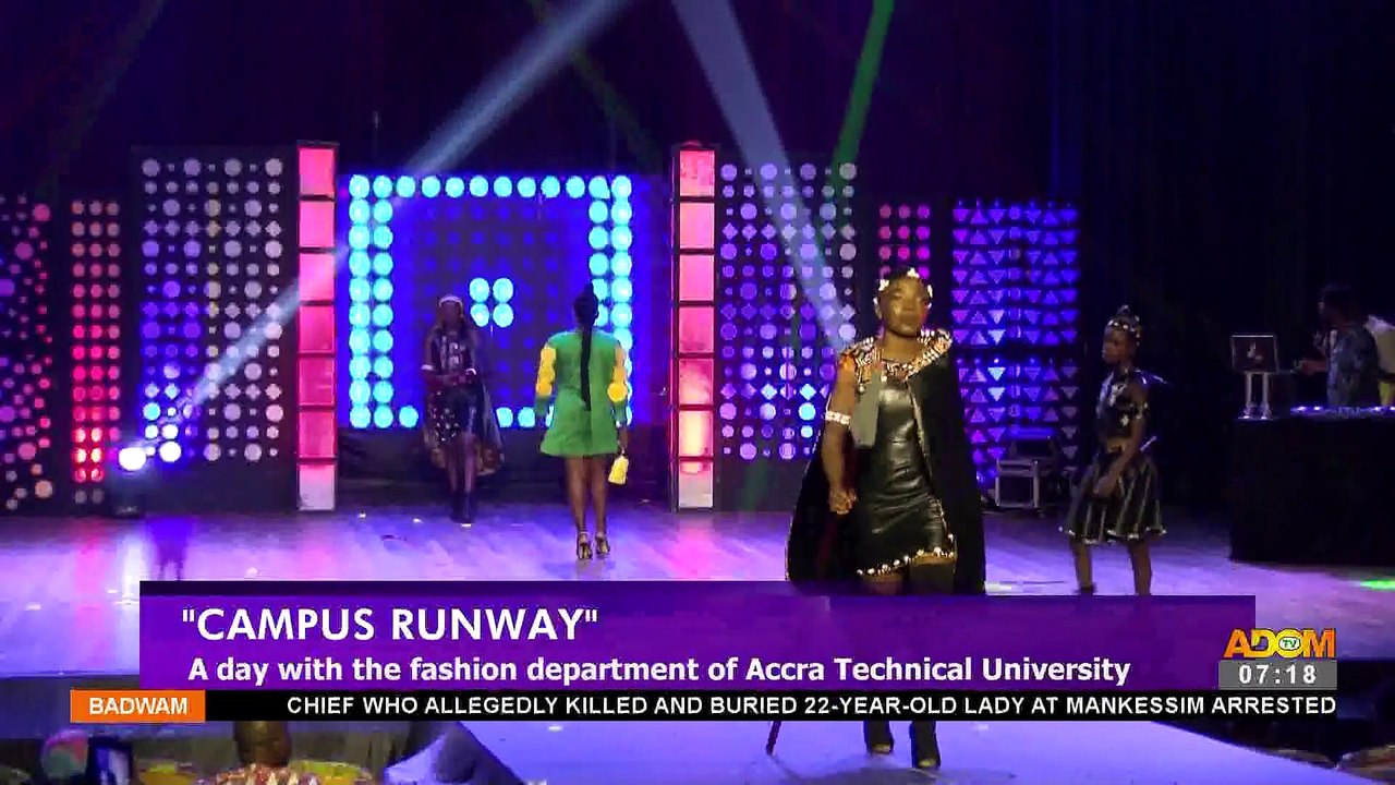 Campus Runway: A day with the fashion department of Accra Technical ...