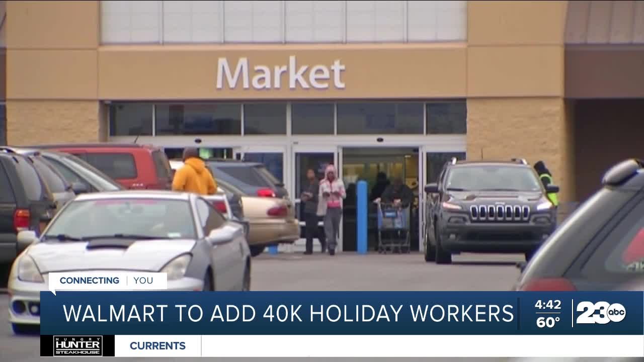 Walmart to hire 40,000 seasonal workers for holiday season - video ...