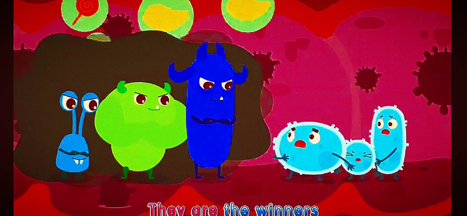 Good germs And Bad germs Fight! | Super JoJo | Galaxy Learning - video ...