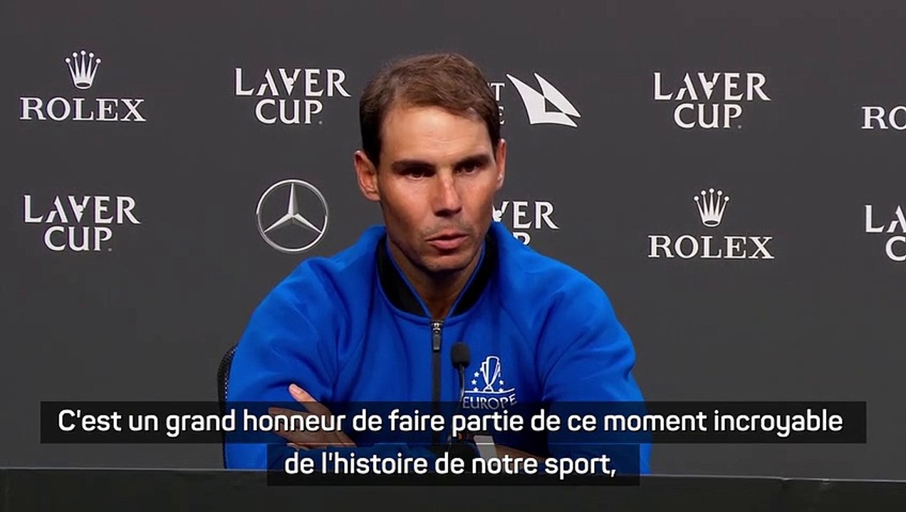 Retraite - Nadal : "C'est une partie de moi qui s'en va avec Federer ...