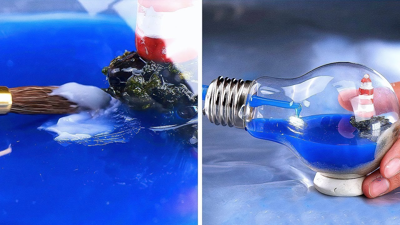 WOW! Awesome Epoxy Resin Crafts By Wood Mood - video Dailymotion