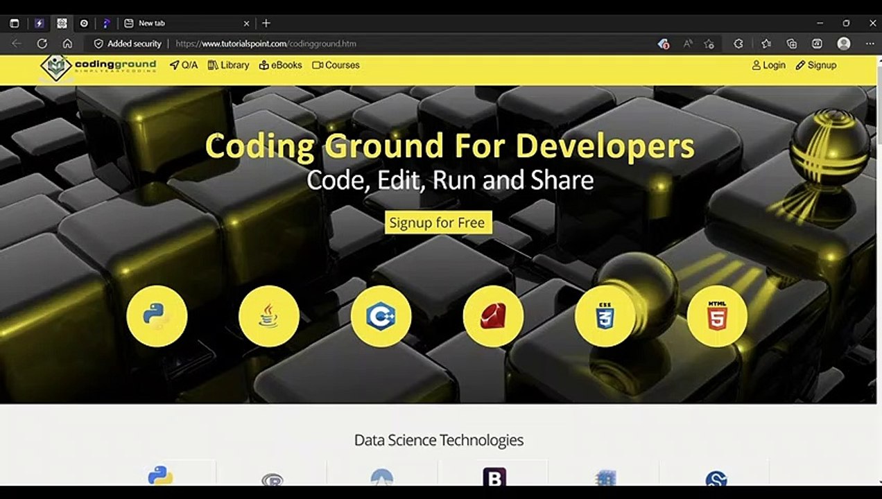 Best online Compilers | For all languages | Top free online compilers | Programming on Mobile ...