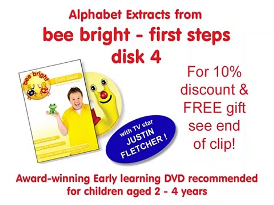 ABC songs and animation - bee bright early learning DVDs - video ...