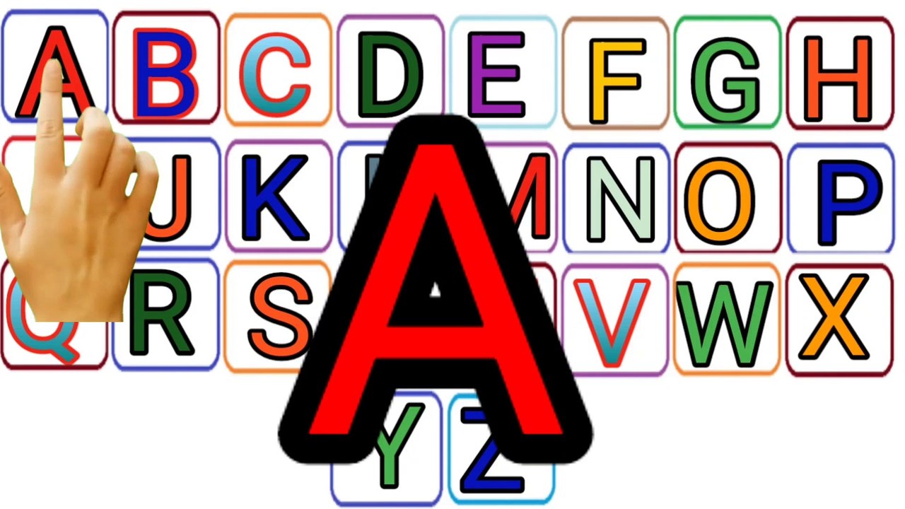 Learn Alphabet ABCD Song - 3D Animation Alphabet ABC song for children ...