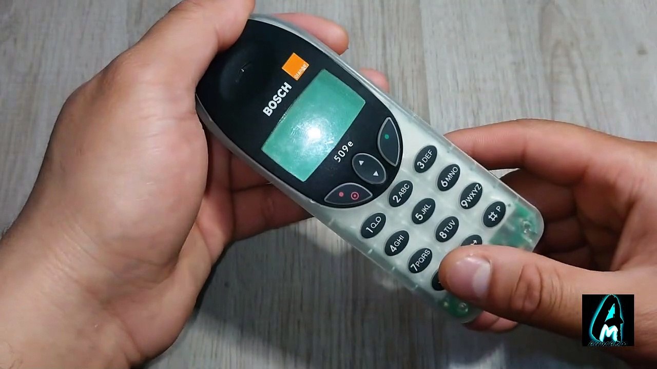 Bosch 509E Retro Vintage Mobile Phone (Review) - video Dailymotion