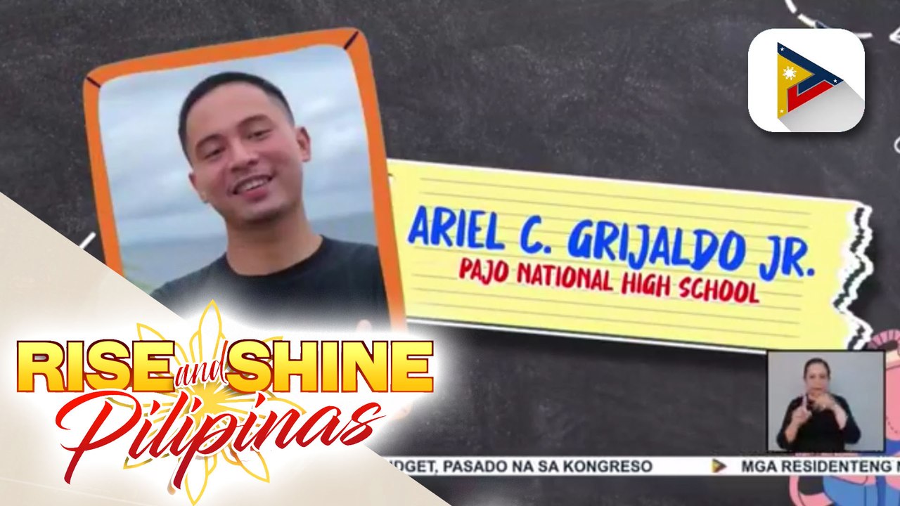 Kilalanin si Teacher Ariel C. Grijaldo Jr. ng Pajo National High School - video Dailymotion