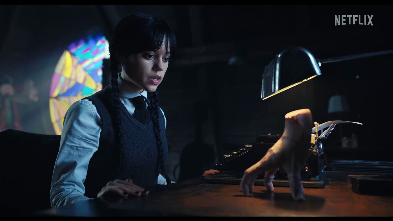 Wednesday Addams vs. Thing Official Clip Netflix - video Dailymotion