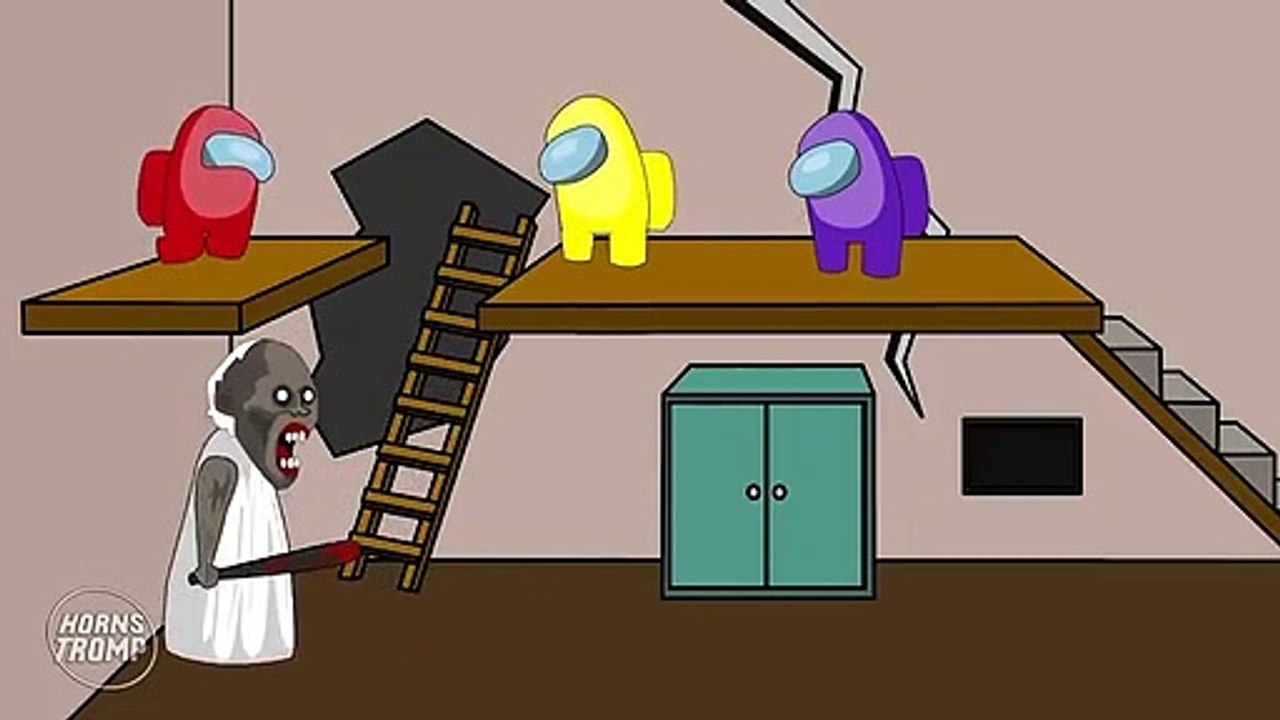 GRANNY VS AMONG US ANIMATION #immymalviya, #immy cool and sweet ...