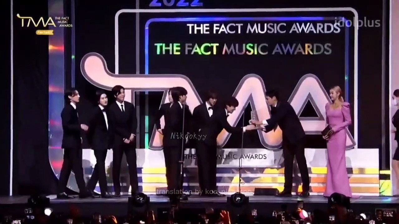 [Eng Sub] BTS Won Fan N Star Choice Award at 2022 The Fact Music Awards! - video Dailymotion