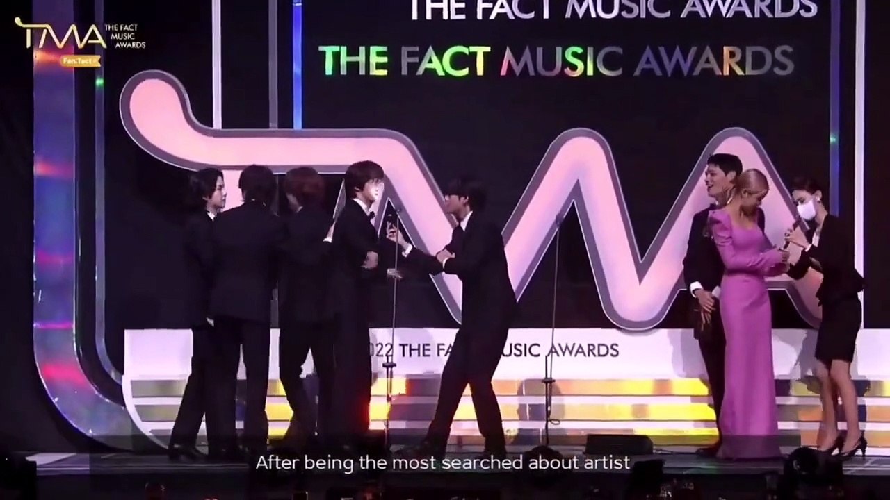[Eng Sub] BTS Full Acceptance Speech At 2022 The Fact Music Awards! - video Dailymotion