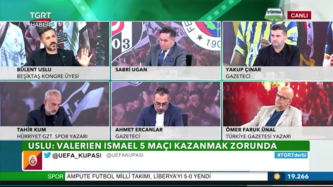 Bülent Uslu: Şampiyonluk Yarışı Beşiktaş ve Fenerbahçe Arasında Geçer ...