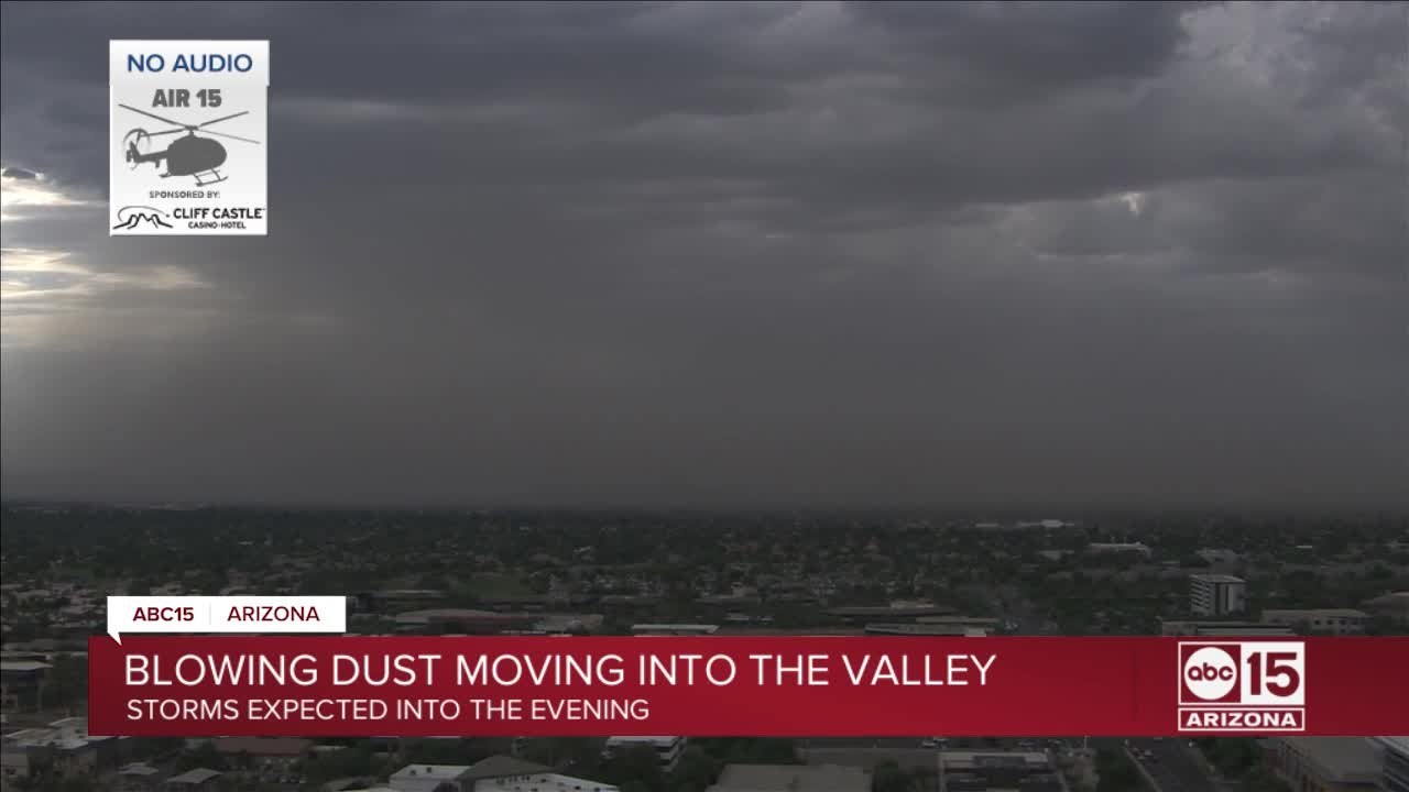 Blowing dust moving into the Valley - video Dailymotion