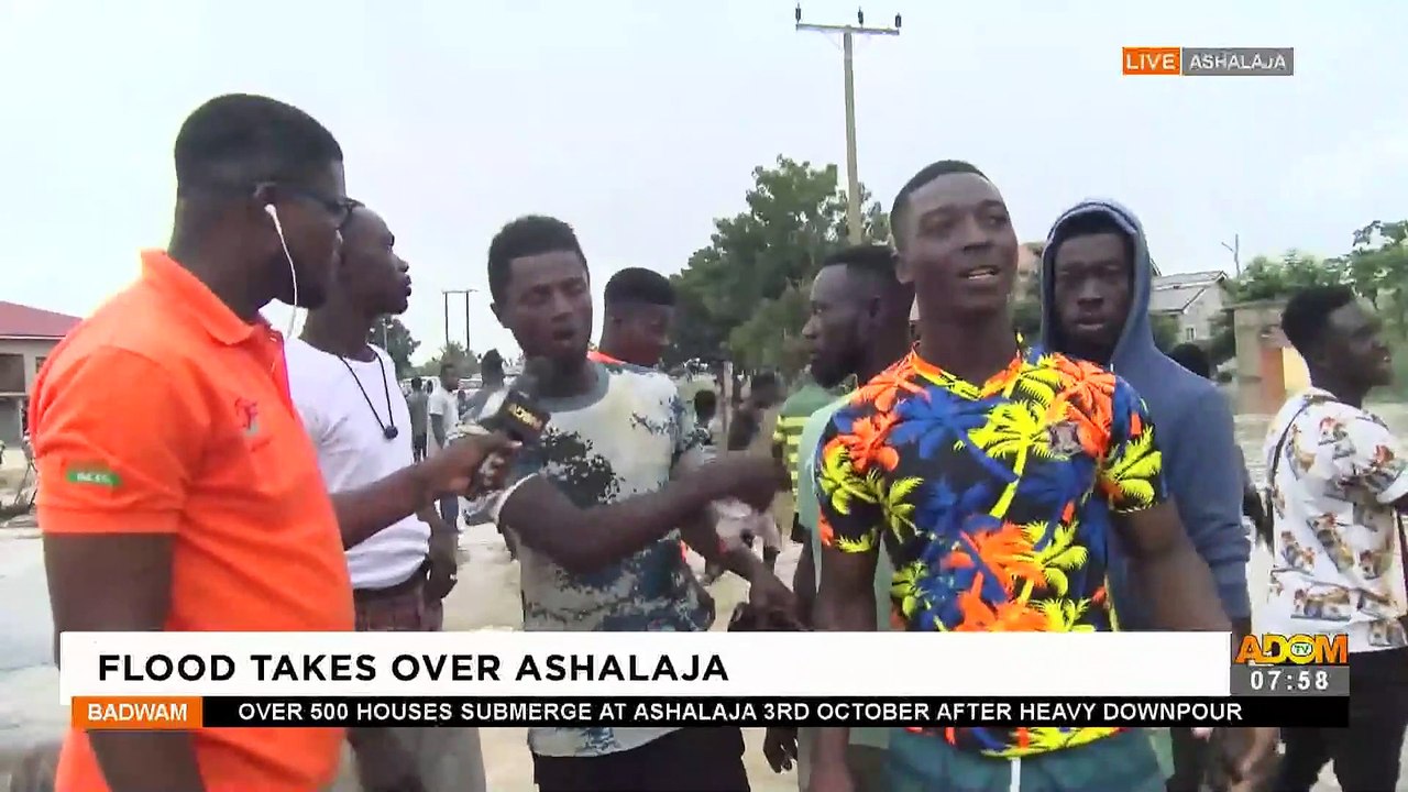 Flood Takes Over Ashalaja - Badwam Afisem on Adom TV (4-10-22) - video ...