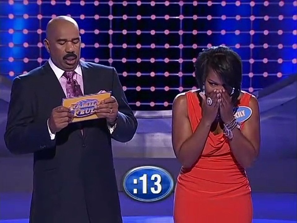 MORE Funny Fast Money (with answers)_ _ Family Feud - video Dailymotion