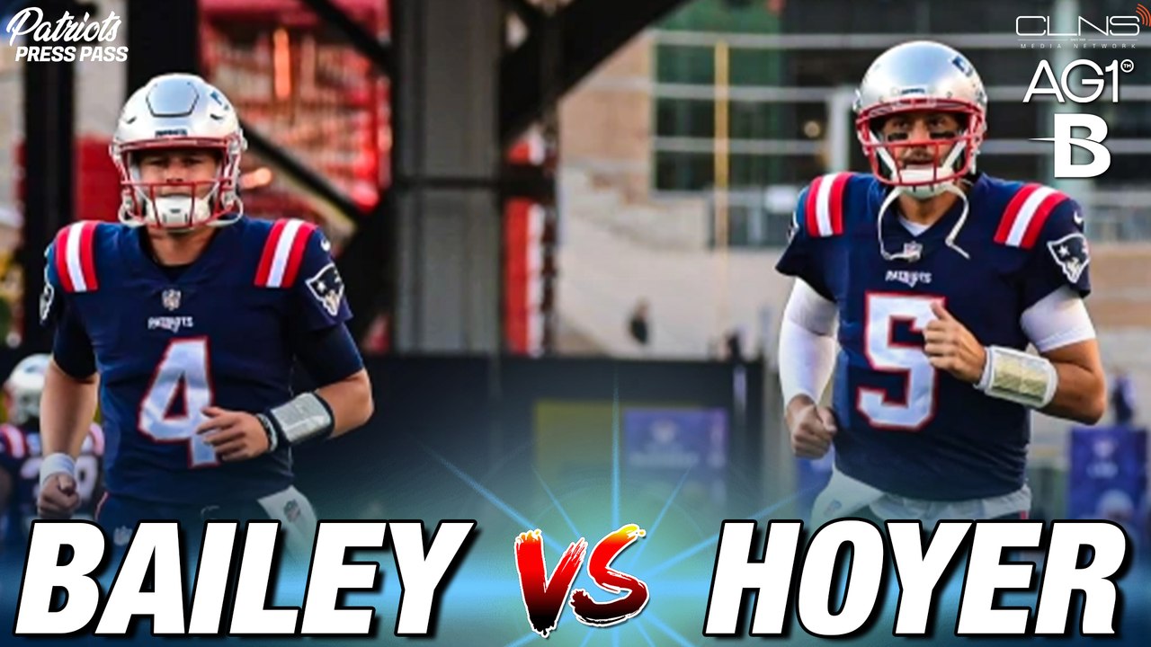 Brian Hoyer vs Bailey Zappe: Who Should the Patriots Start? - video ...