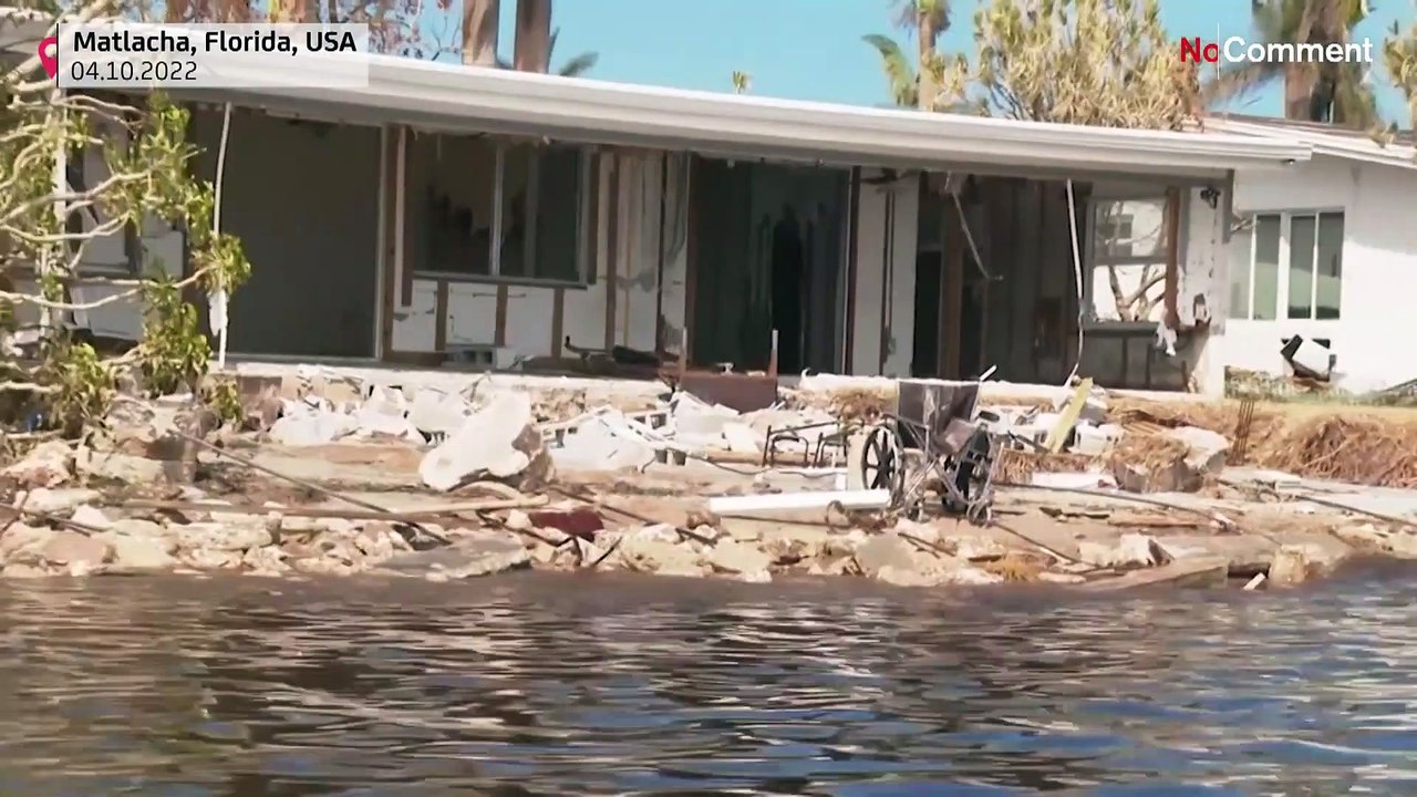 En Floride, les dégâts considérables de l'ouragan Ian - Vidéo Dailymotion