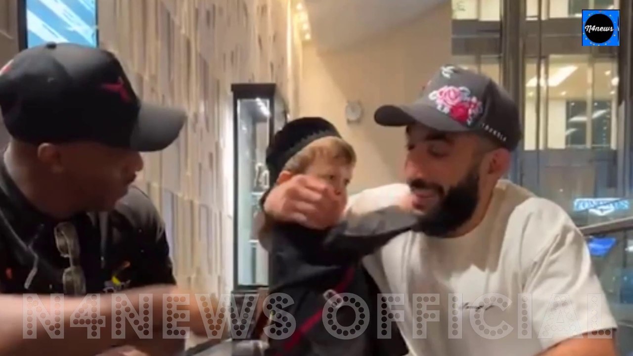 Watch Hasbulla PUNCH UFC Contender Belal Mohammad's Face after Signing ...